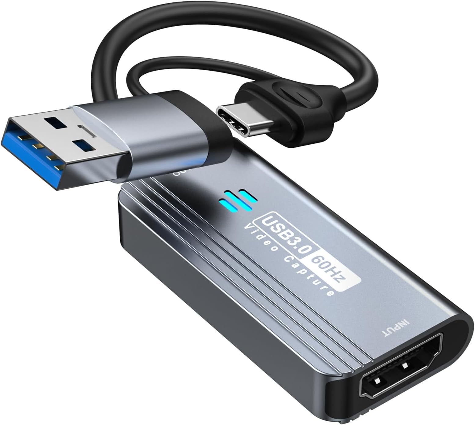 Amazon.com: Papeaso Video Capture Card, 4K HDMI to USB/USB C 3.0 ...
