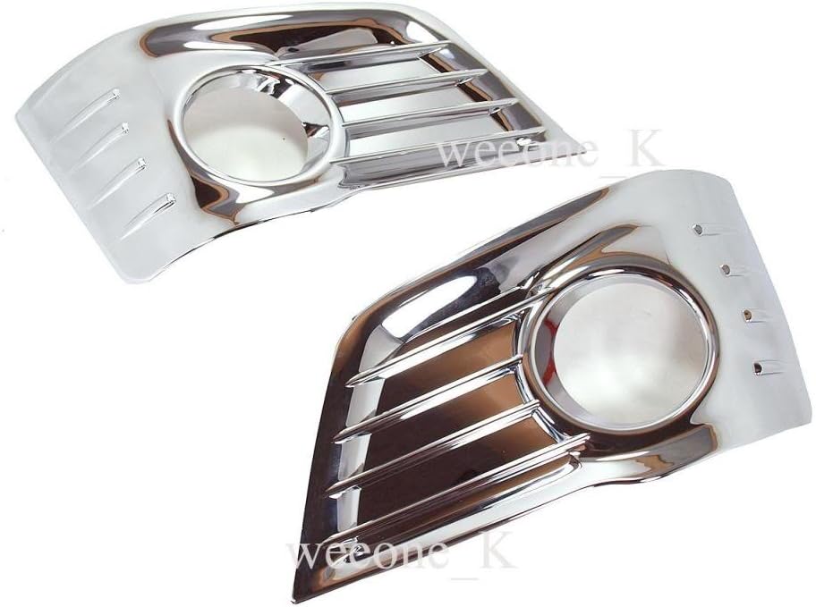 Amazon.com: K1AutoParts Front Chrome Fog Light Lamp Cover Trim For ...