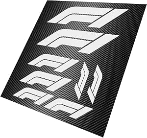 Amazon.com: Set For Formula One FIA F1 Racing Vinyl Sticker Decal Car ...