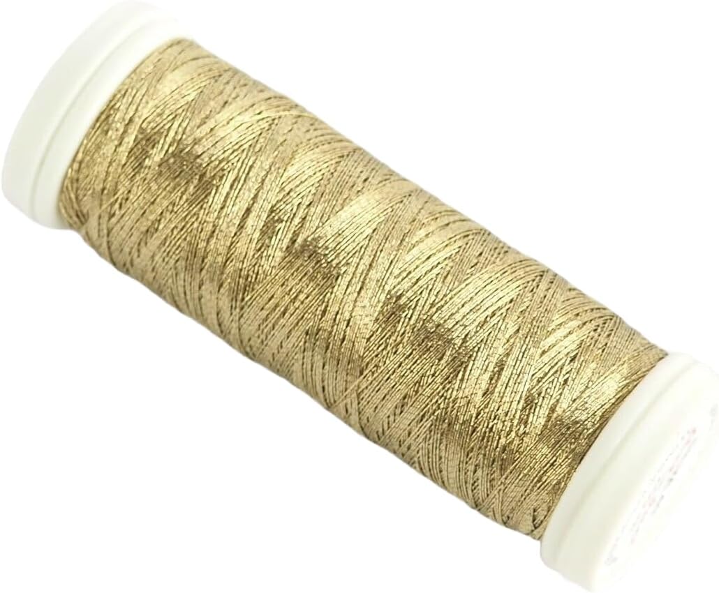 DMC Light Effects Metallic Embroidery Thread 8 Metre Skein Colour E3821 ...