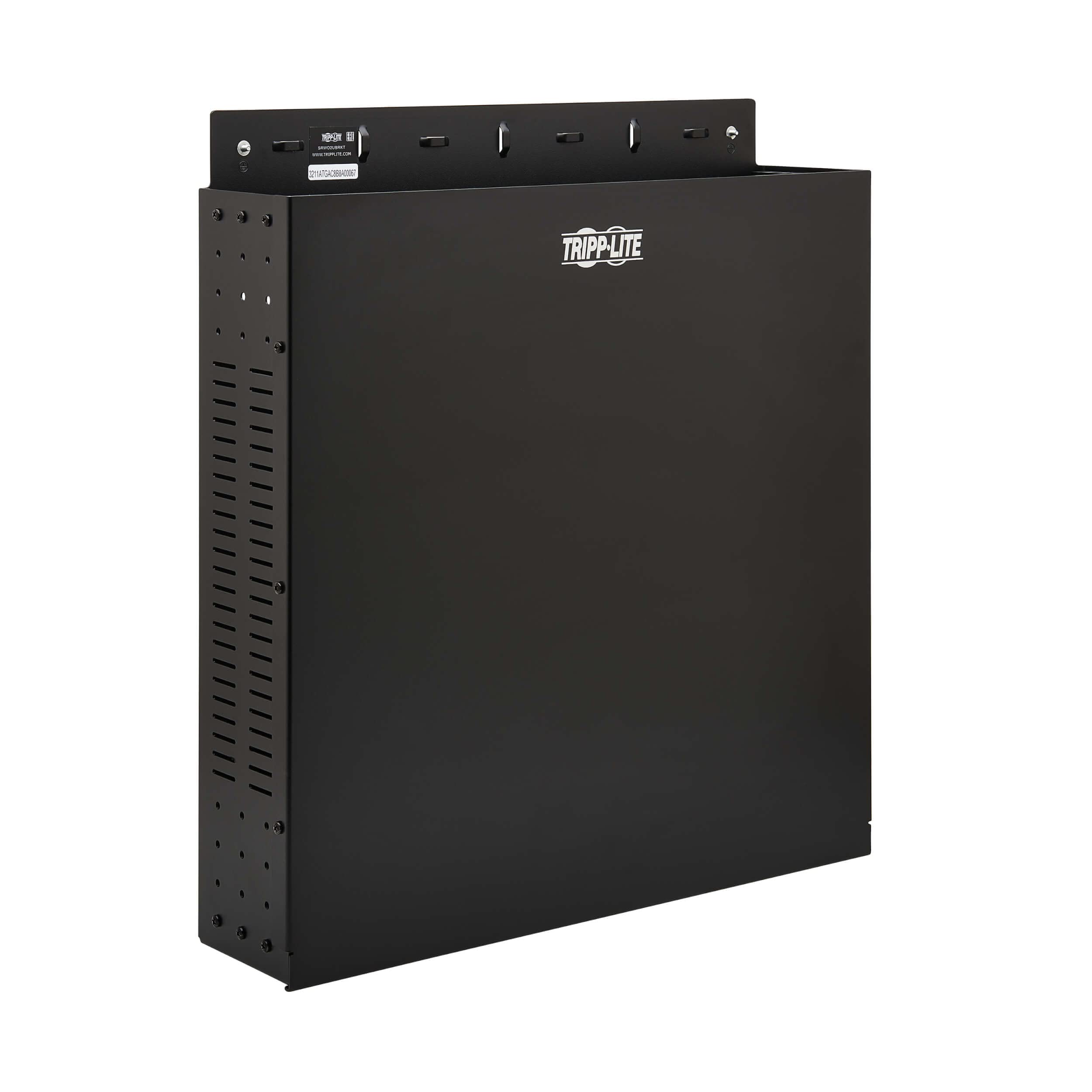 Tripp Lite SmartRack 2U Vertical Wallmount Rack Enclosure, Low-Profile ...