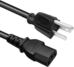 Amazon.com: Power Cord Replacement for Zebra US AC Line Cord Symbol P/N ...