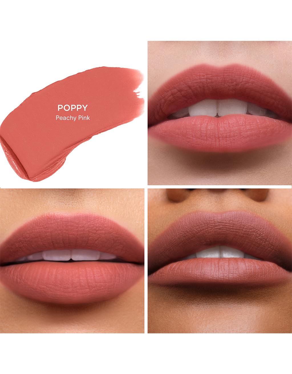 Snapklik.com : Unlocked Soft Matte Lipstick-Poppy 346