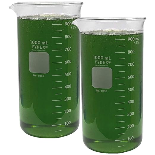 Amazon.com: PYREX 1060-1L, 1000ml Tall Form Berzelius Beaker, Single ...