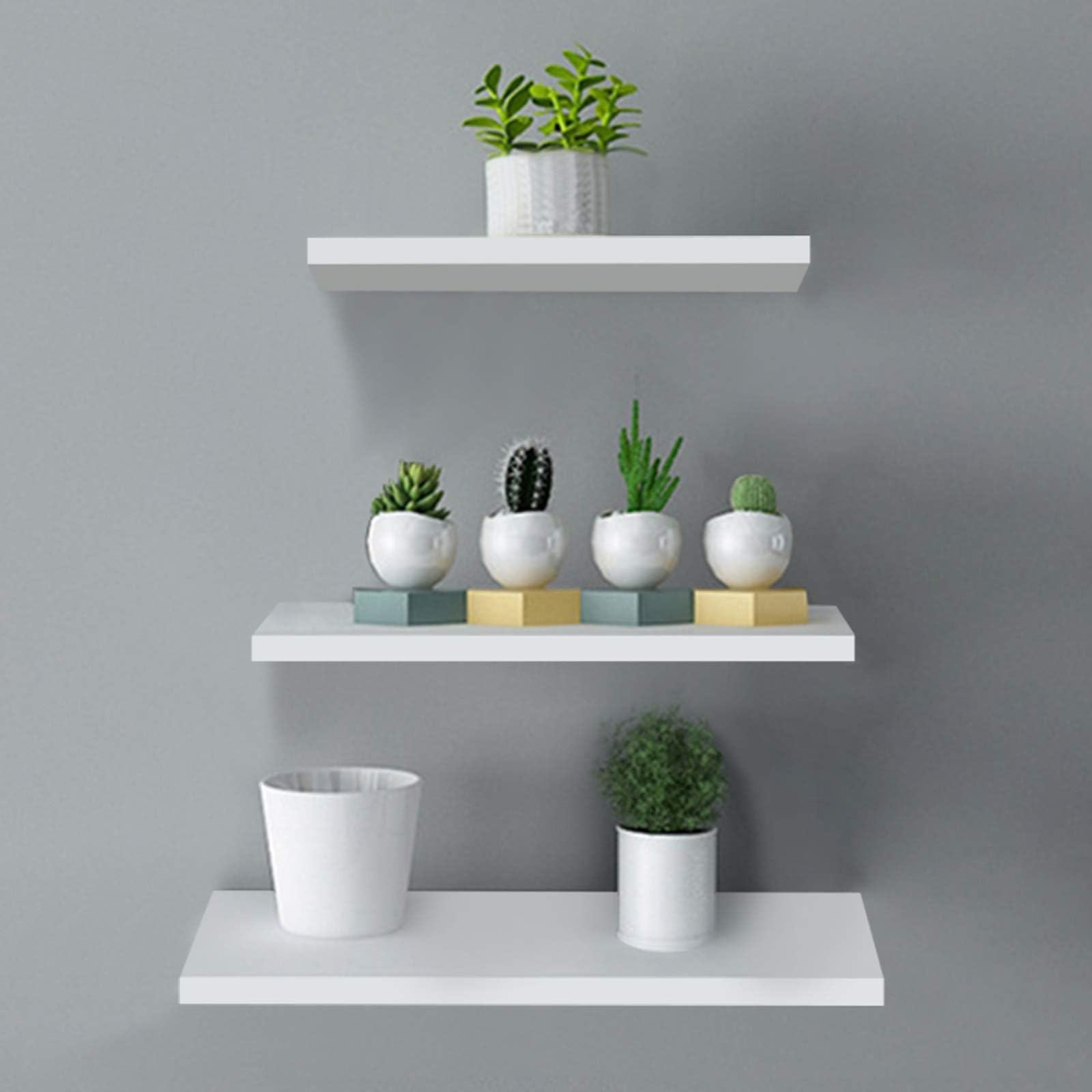 Amazon.com: SEMOFO Floating Wall Shelves : Home & Kitchen