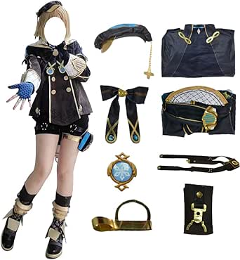 Amazon.com: ETEBAS Freminet Costume Cosplay Uniform Outfit Suit Full ...