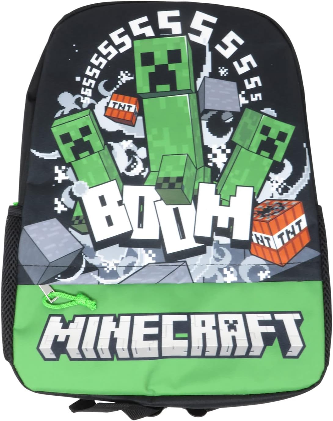 Amazon.com | Minecraft Creeper Boom Backpack Bookbag | Kids' Backpacks