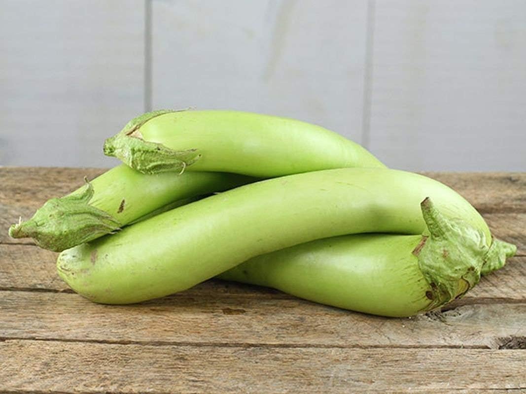 Amazon.com : Lousiana Long Green Eggplant Seeds (20 Seed Pack) : Patio ...