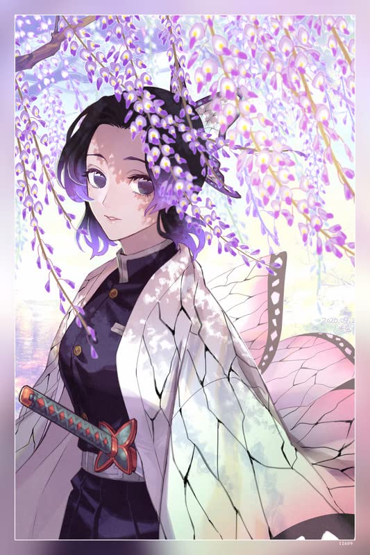 POSTERDADDY Shinobu Kocho Demon Slayer Kimetsu No Yaiba Anime Matte ...