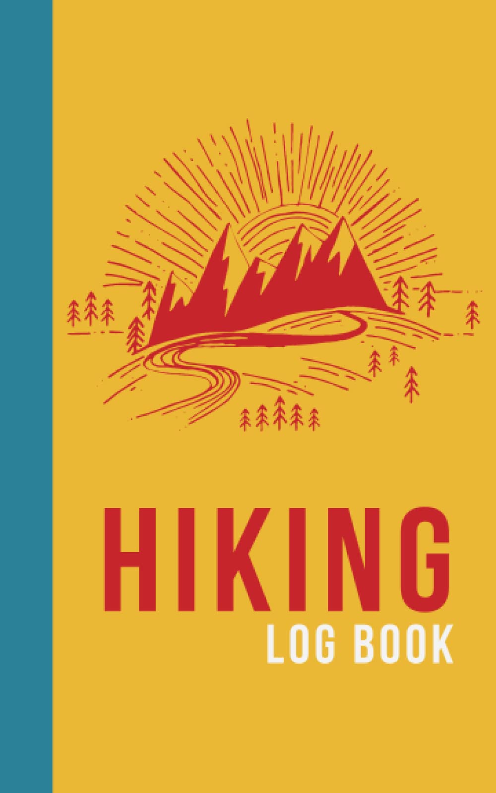 Hiking Log Book: Travel size hiking journal with space for photos or ...