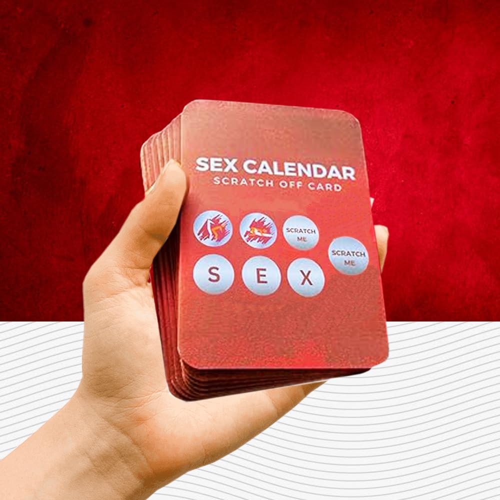 Buy Sex Scratch Off Cards For 7 Days Scratch Off Card For New Couples Sex Play Sex Game