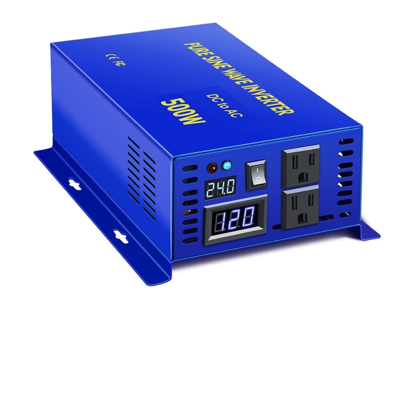 Buy 500W Pure Sine Wave Solar Inverter,Car Power Inverter Battery Bank ...