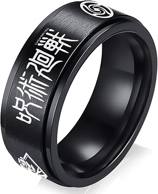 Bagues d'anime Jujutsu Kaisen pour hommes, bague Maroc | Ubuy