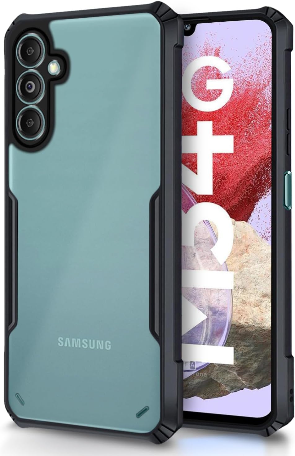Pikkme Samsung Galaxy M34 5G / F34 5G Back Cover | Crystal Clear ...