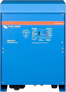 Amazon.com: Victron Energy Quattro 5000VA 12-Volt Pure Sine Wave ...