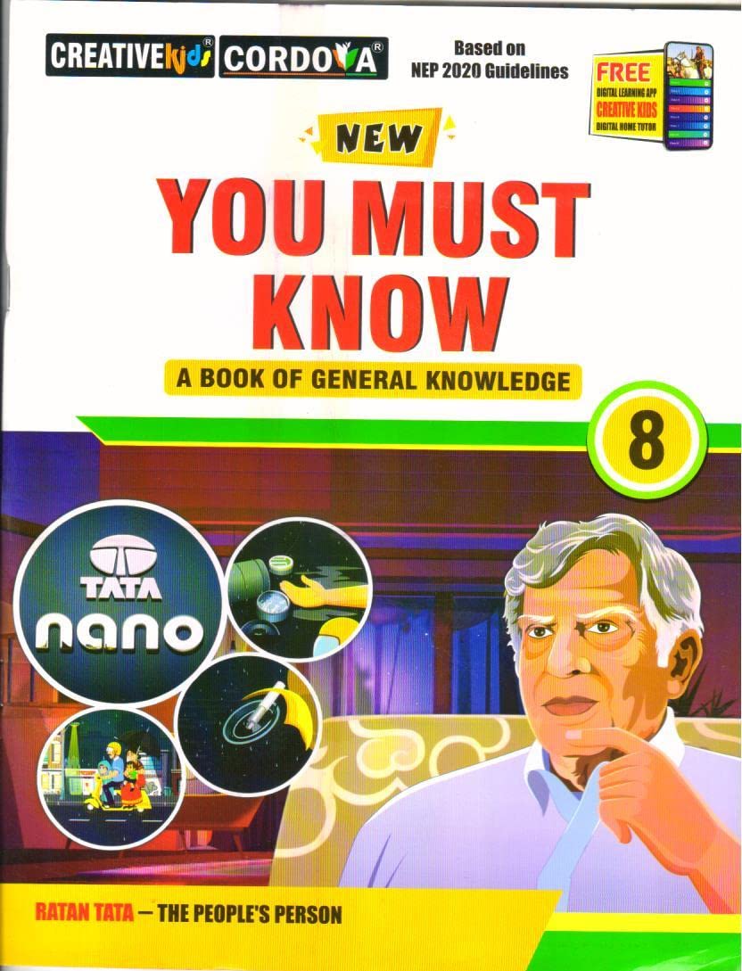 Amazon.in: Buy Cordova New You Must Know General Knowledge Book 8 Book Online at Low Prices in ...