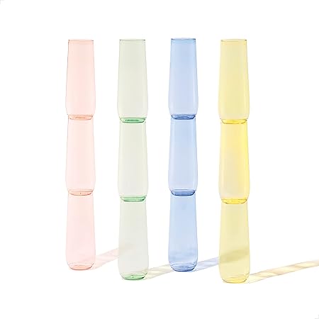 Amazon.com | TOSSWARE POP 14oz Vino - Color Series SET OF 12, Premium ...