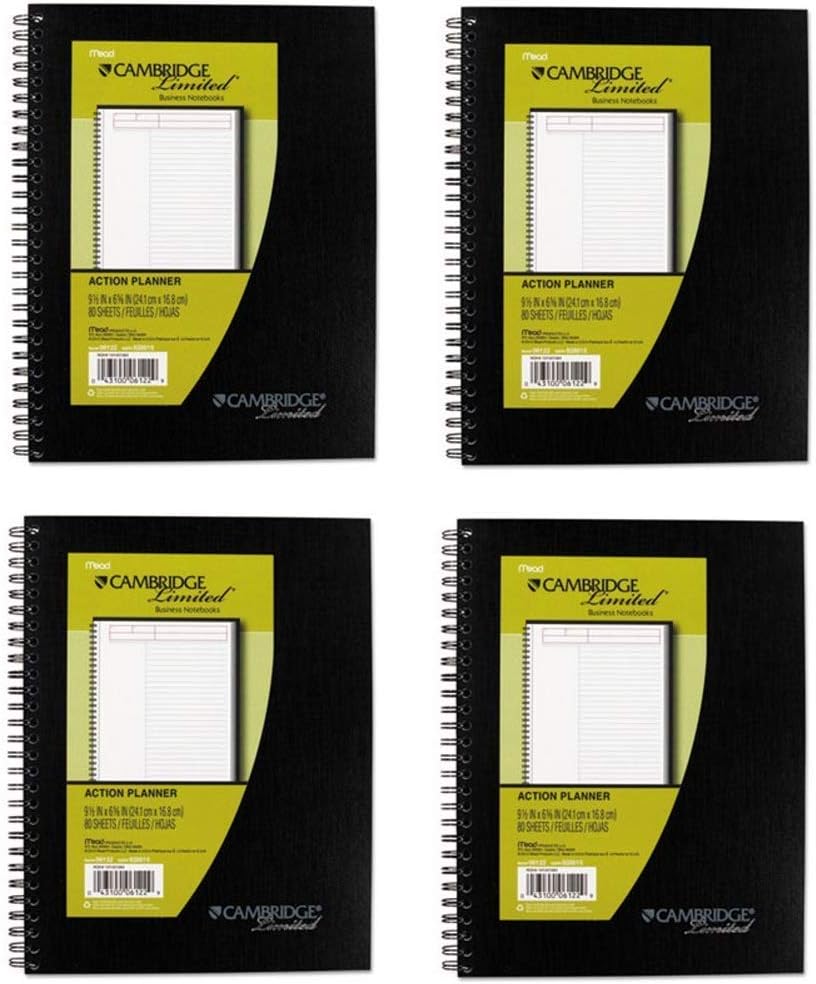Amazon.com : Cambridge 06122 Action Planner Side Bound Business ...