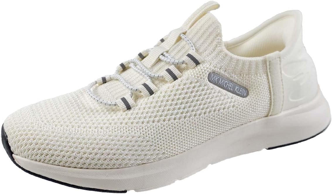 Amazon | ミッシェルクラン MK MICHIELKLEIN MK-281 ワンステップ ハンズフリースニーカー レディース (ホワイト, 23.0 cm) | Generic | スニーカー