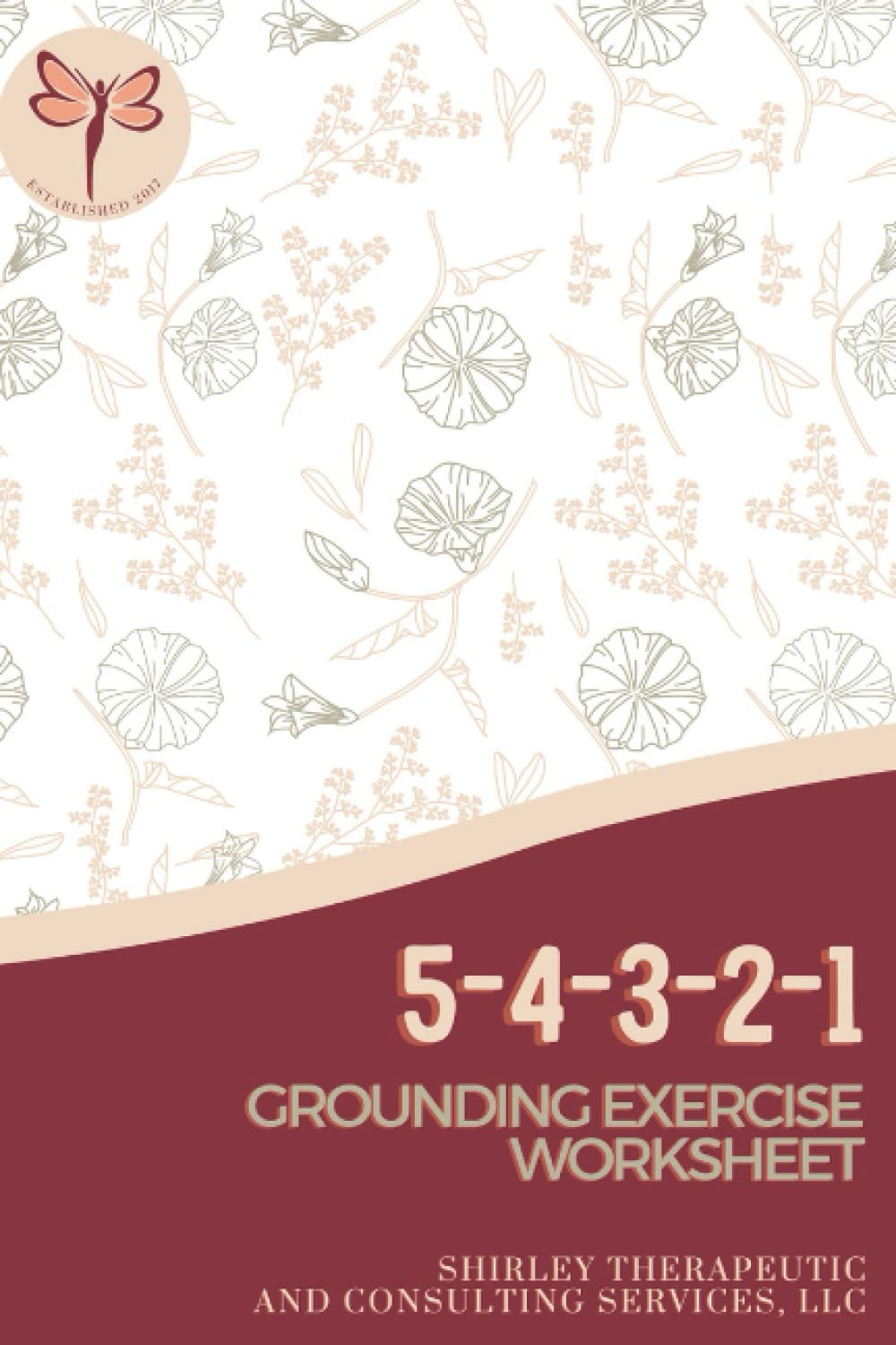 5-4-3-2-1 Grounding Exercise Worksheet: Shirley LMFT, Ronda D: Amazon ...