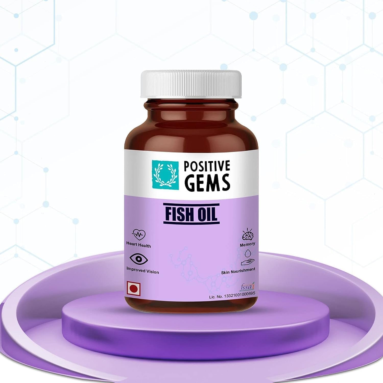 High-Potency Omega 3 Fish Oil Capsules with 960mg Nepal | Ubuy