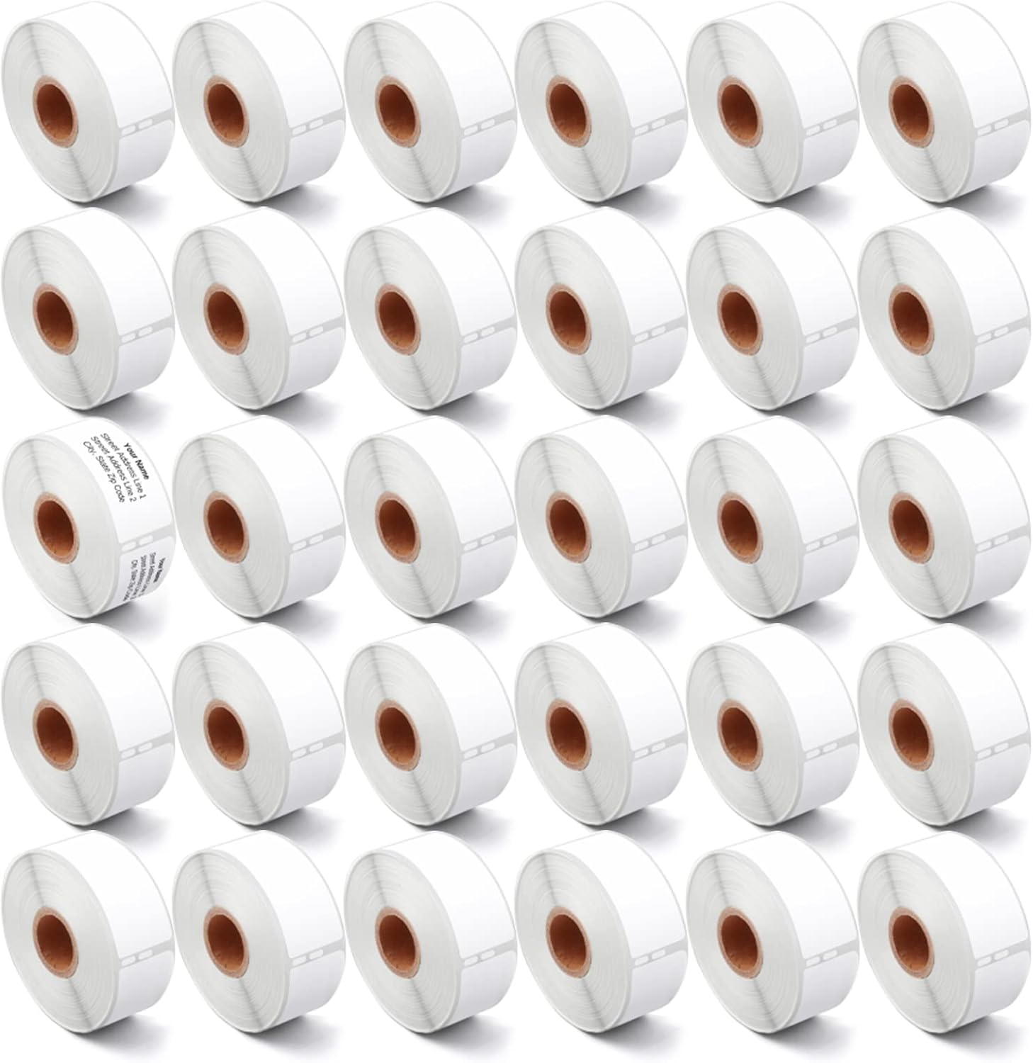 Amazon.co.jp: Labelife 互換 30252 住所ラベル 1-1/8 x 3-1/2 交換用 Dymo 30252 住所 ...