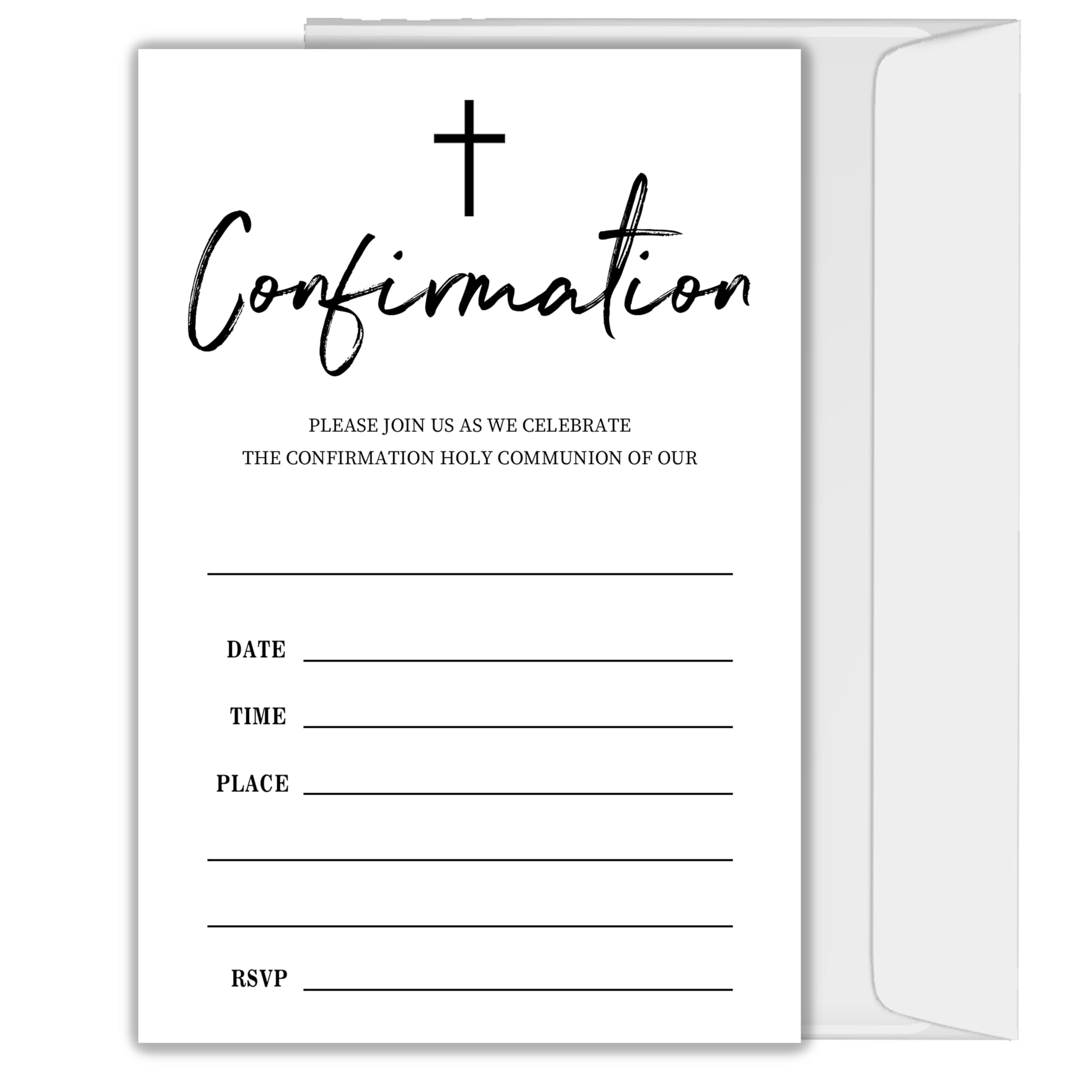 Catholic Confirmation Invitations Printable