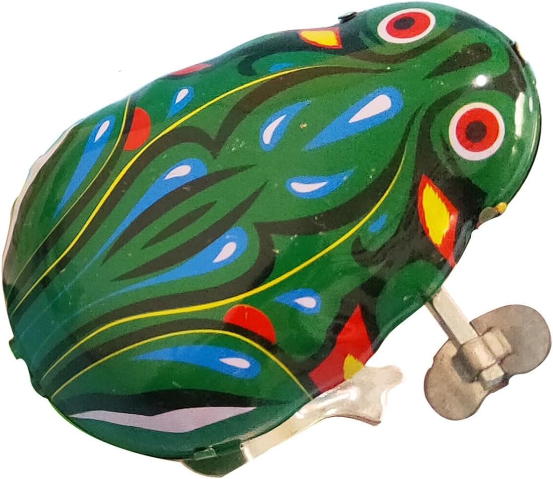 Amazon.com: ulafbwur Windupfrog Wind Up Toys Animal Design Flipping ...