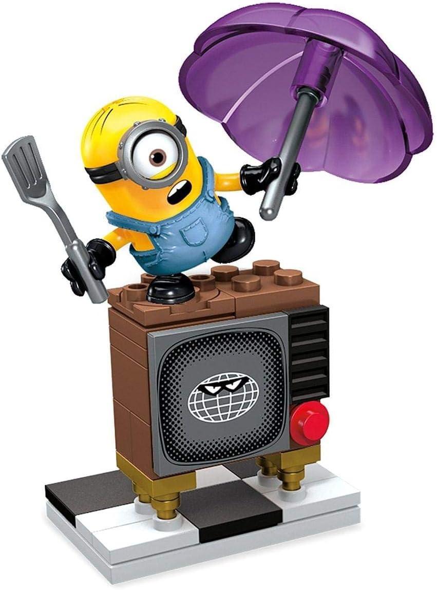 Buy Minions: Mega Bloks Minion Movie Silly Tv Online at Lowest Price in ...