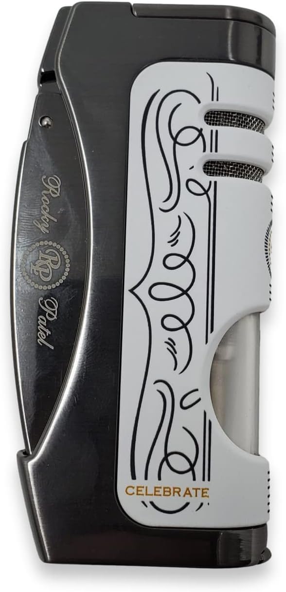 Amazon.com: Rocky Patel Super Torch Flame Single Jet Cigar Lighters ...