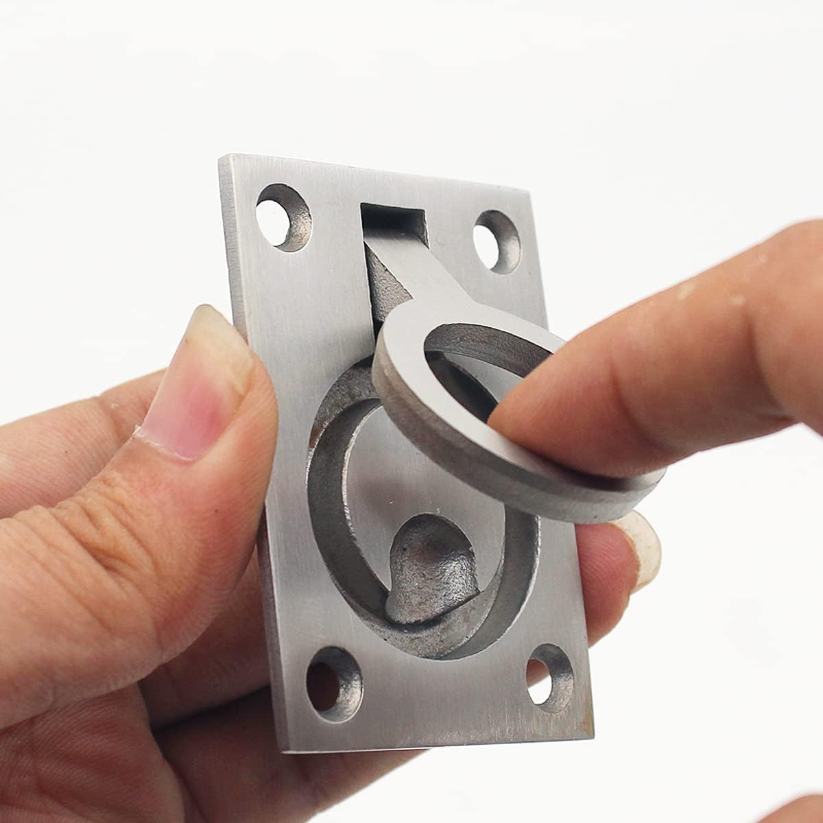 CHENKEE Inlet Handle, 2 Pieces Inlet Handle Stainless Steel Hatch ...