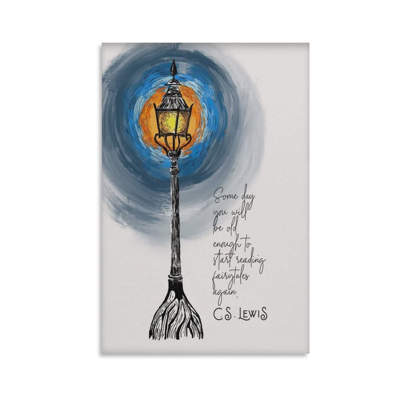 Narnia Lamp Post Quote Waiting In Wires: A Hint Of A Better Self