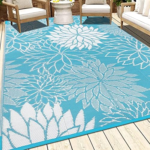 Amazon.com: sapsisel Outdoor Plastic Straw Rug 5' x 7',Outdoor Rug ...