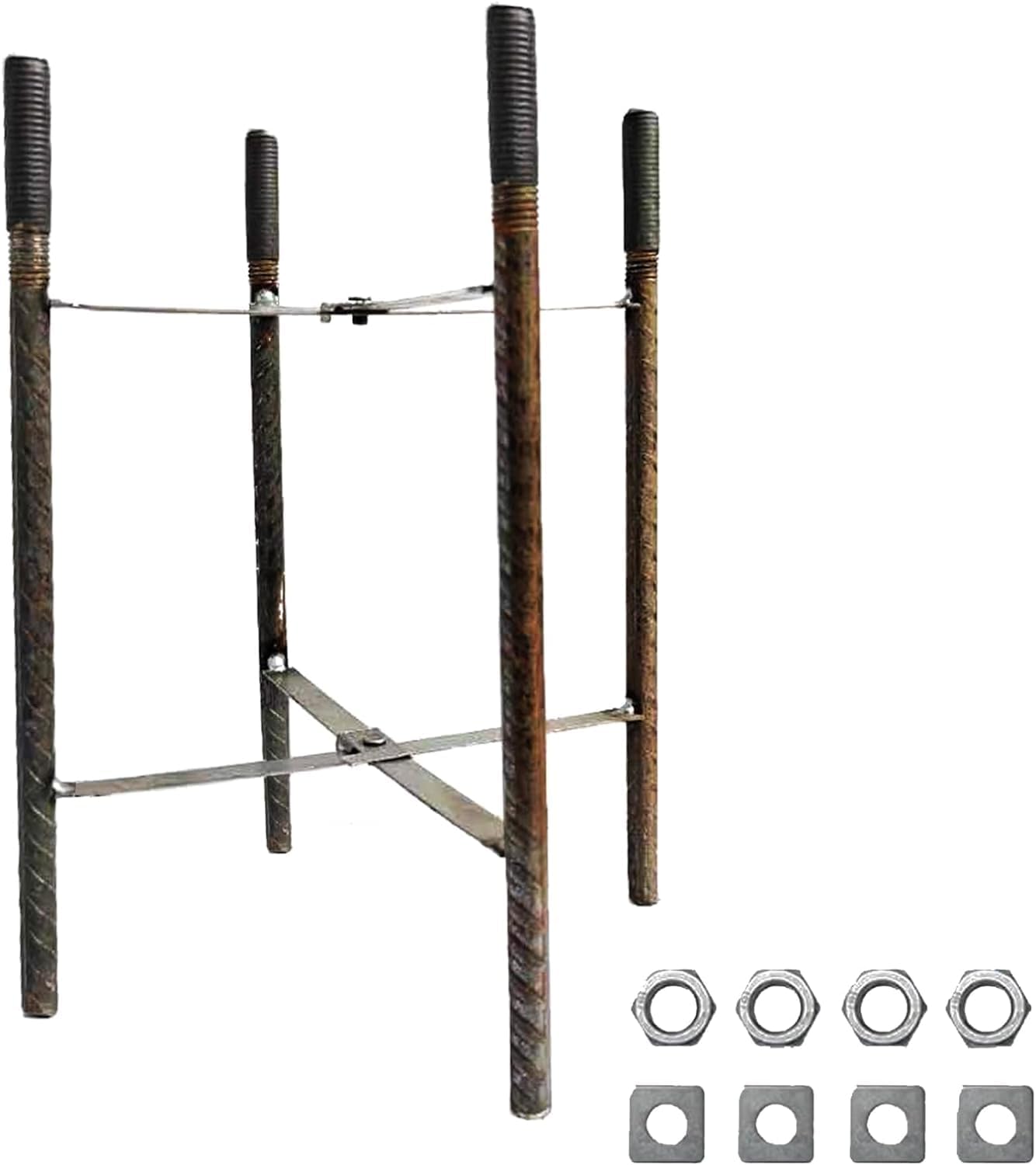 Amazon.com : Rebar Cage Base 6 inch : Patio, Lawn & Garden