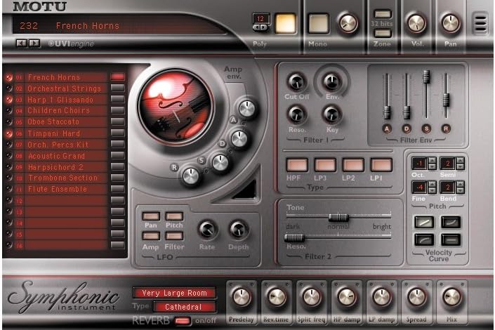 Amazon.com: MOTU Symphonic Instrument : Musical Instruments