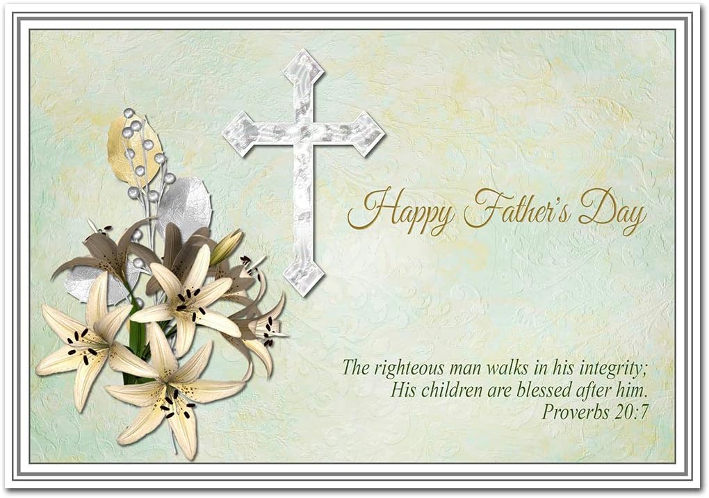 Religious Fathers Day Cards - Christian Happy Father’s Day Card – Bible ...