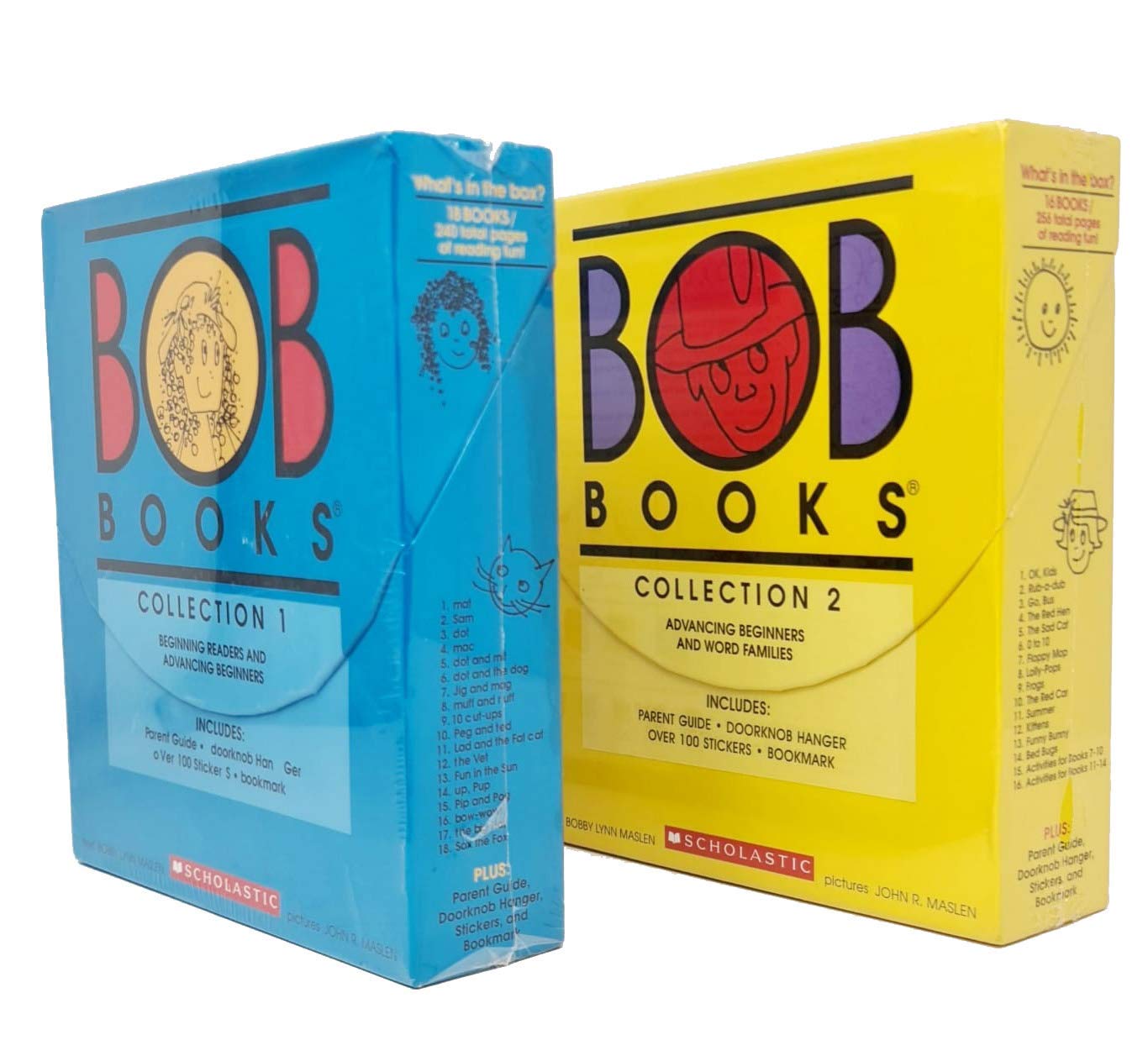Bob Books Collection 1 & 2 Beginning Readers & Advancing Beginners and ...