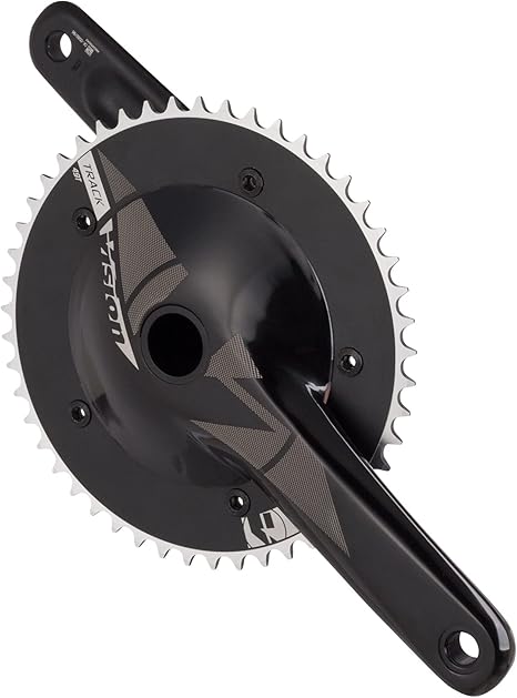 Amazon.com : FSA Vision Vision Track Crankset Road Bike, Triathlon ...