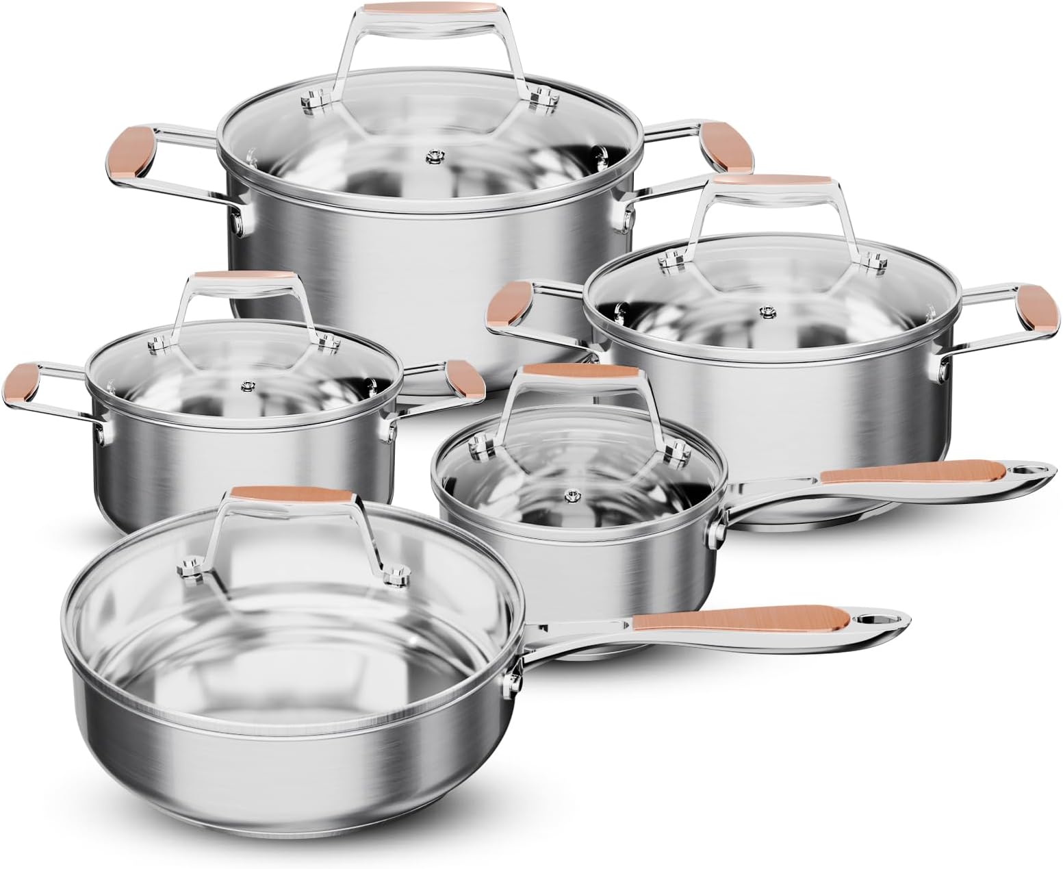 Amazon.com: Kenmore Elite Devon Heavy Gauge Stainless Steel Tri-Ply ...