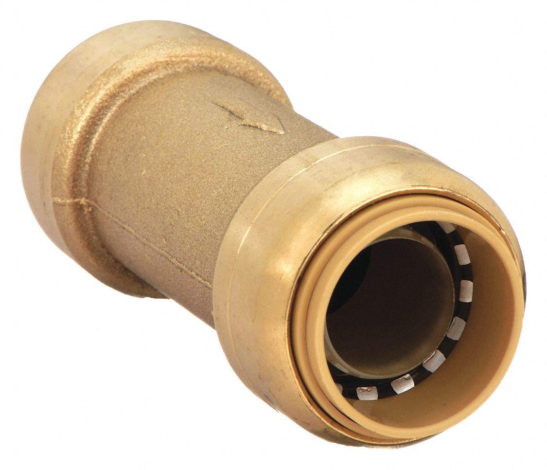 SharkBite U2016-0000LF Check Valve, Brass, 3/4 In. Push Connect: Amazon ...