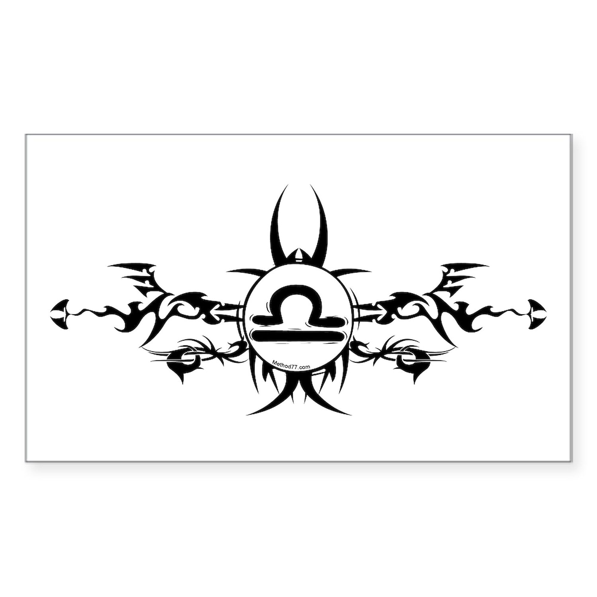 Libra Tribal Best Tattoo Design: Simple Tips To Choosing Unique Libra