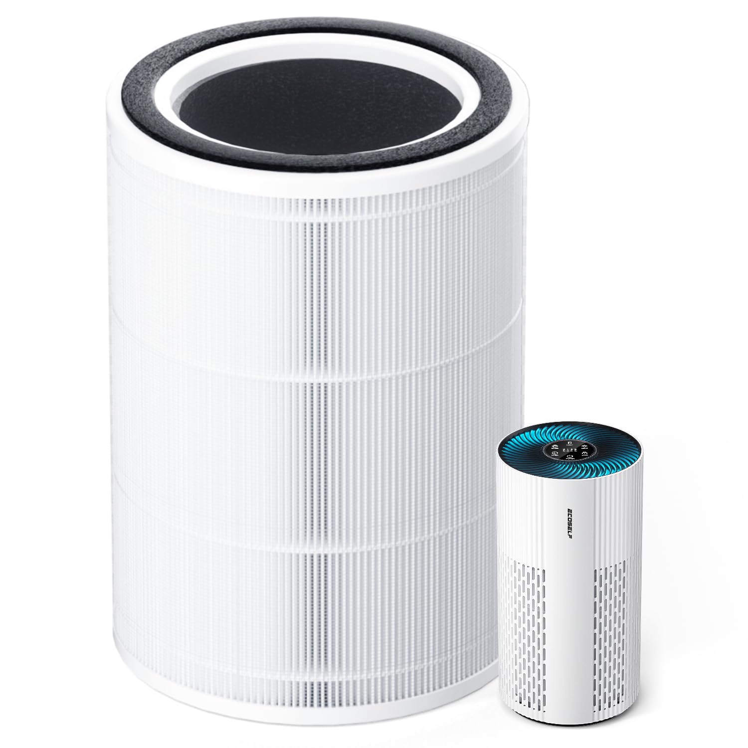 Amazon.com: Air Purifier Replacement Filter for ECOSELF HAP604, 3-In-1 ...