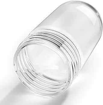 LIFEHIM Threaded Clear Glass Globe Light Cover, Industrial Glass Light ...