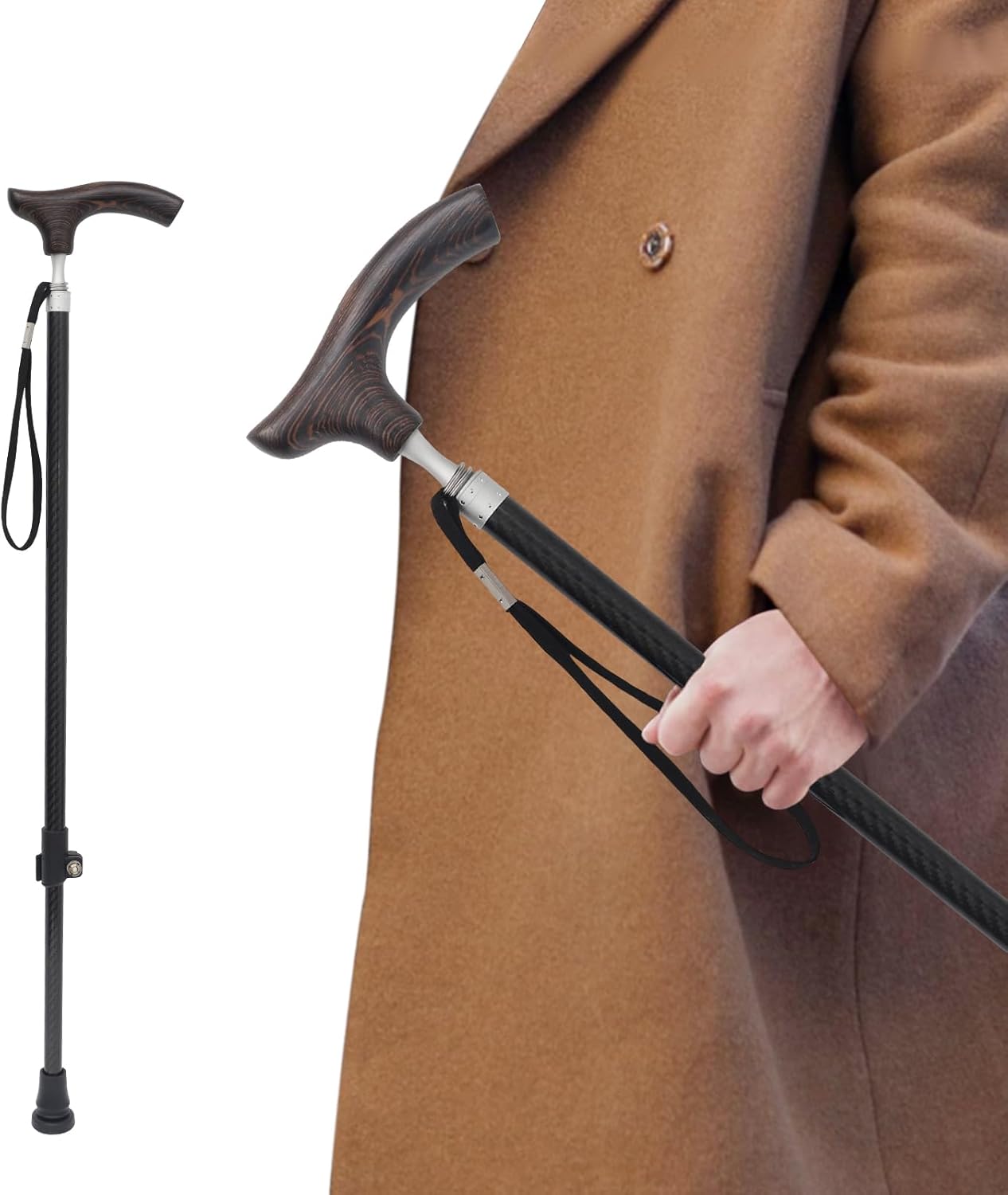 Amazon.com: BeneCane Carbon Fiber Walking Cane for Women, Ultra ...