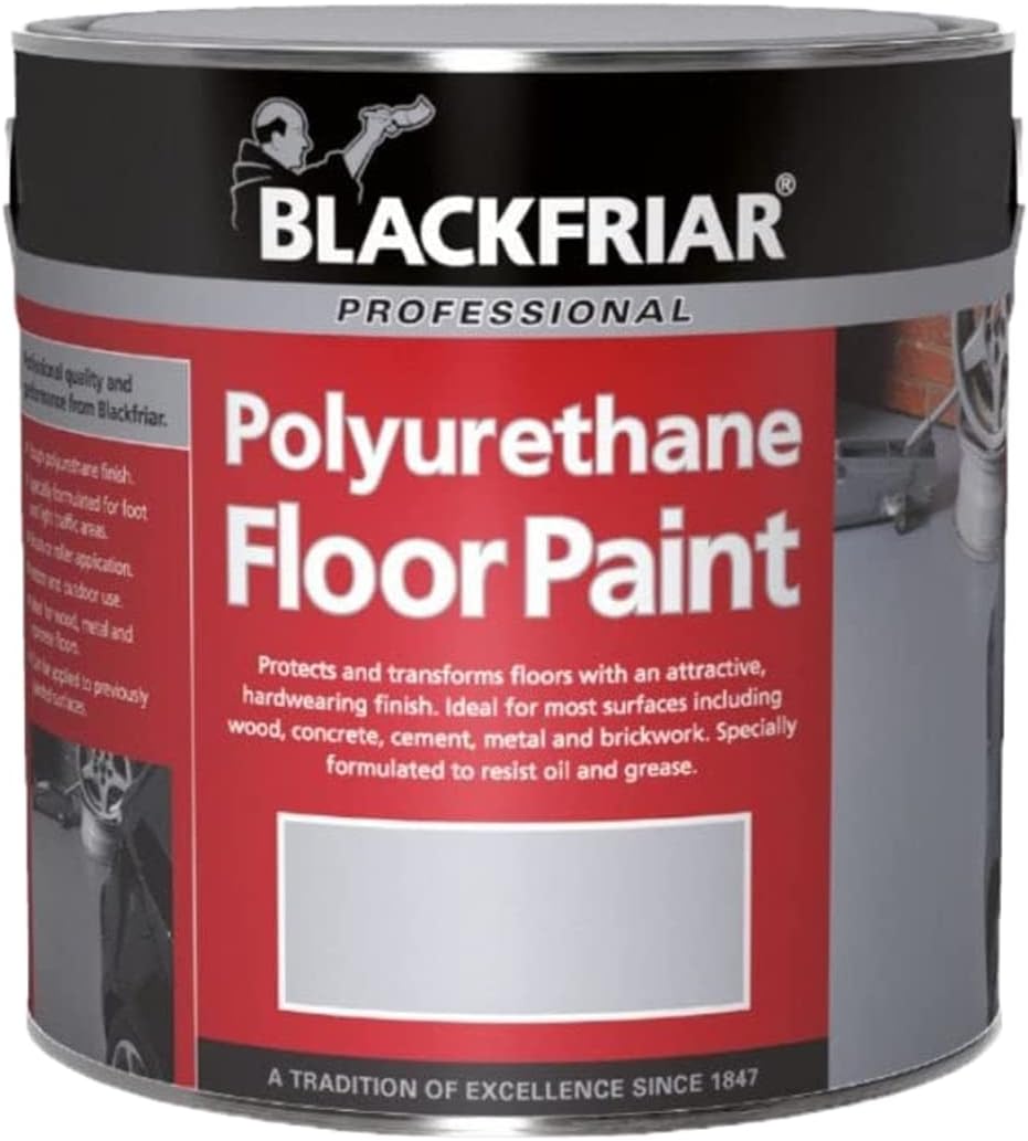 Heavy Duty Quick Dry Floor Paint - Garage, Workshop, Warehouse ...