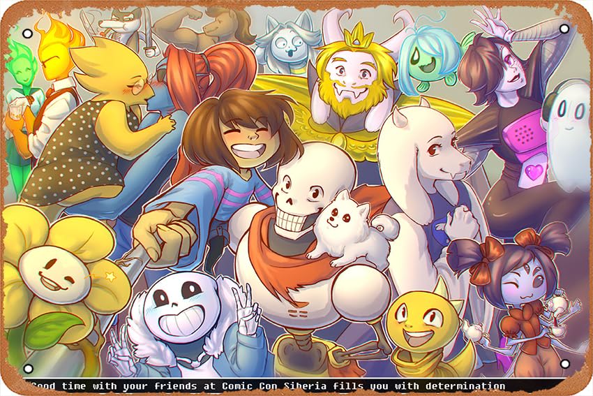 Amazon.com : Undertale, Muffet , Frisk , Toriel , Undyne , Papyrus ...