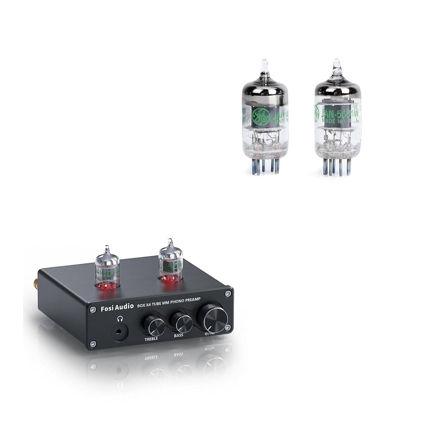 Amazon.com: Fosi Audio 7-Pin 5654W Tested/Matched Vacuum Tubes and Box ...