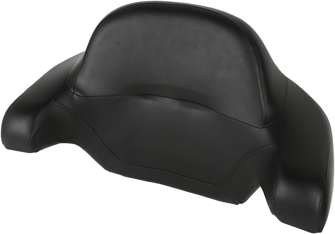 Buy XMTMOTO Vivid Black King Tour Pack Trunk Luggage Kit with backrest ...