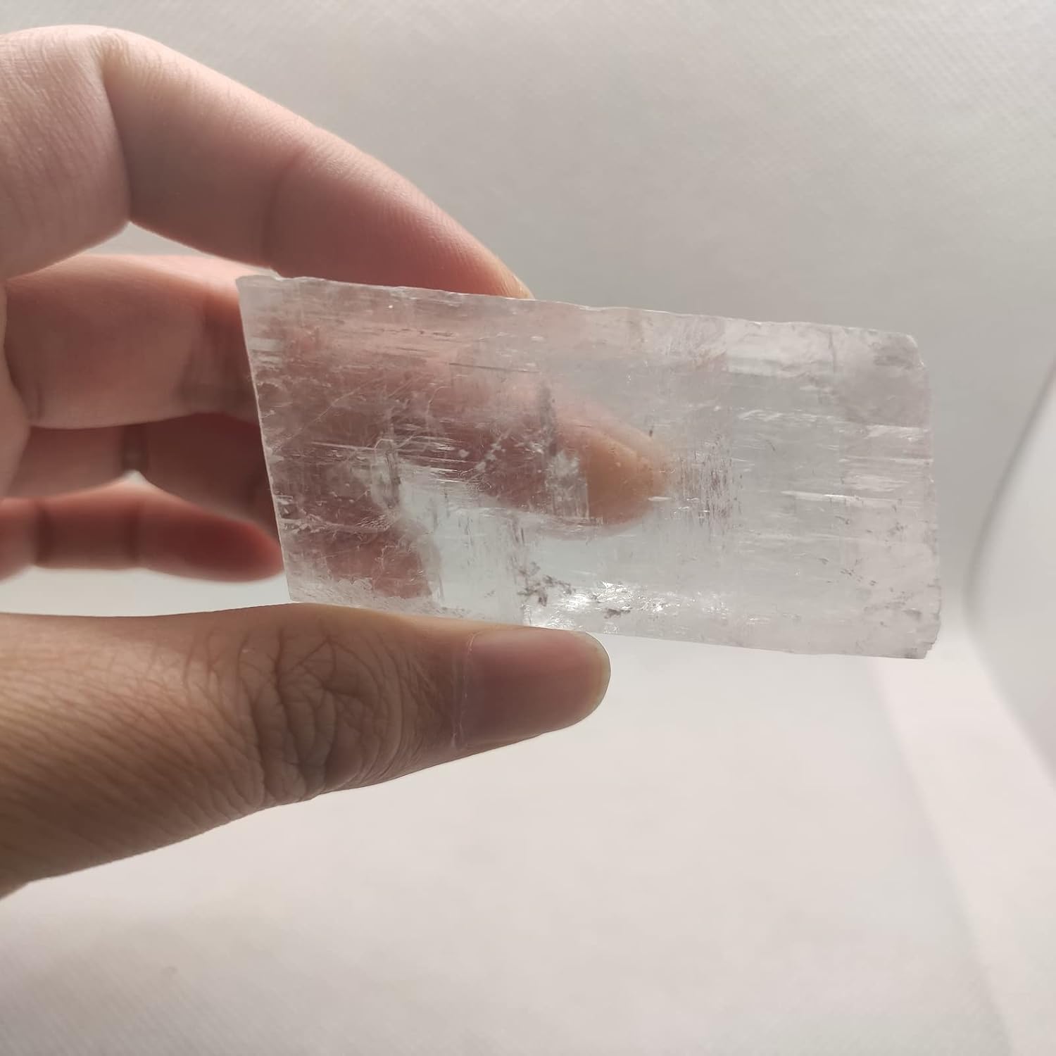 Amazon.com: 80g-120g Optical Calcite Iceland Spar Mineral Healing Raw ...