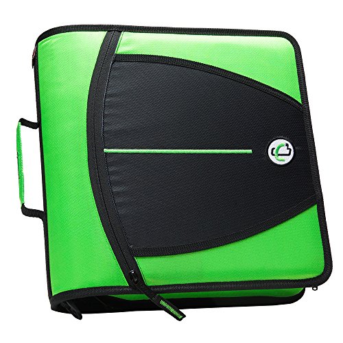 Snapklik.com : The Mighty Zip Tab Zipper Binder - 3 Inch O-Rings - 5 ...